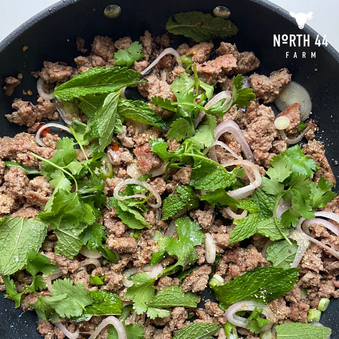 Lamb Larb – North 44 Farm