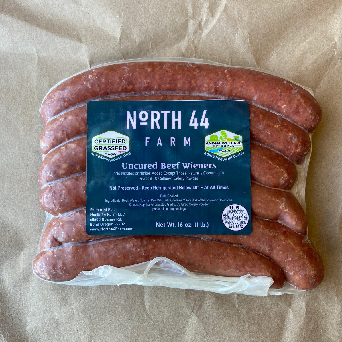 All-Beef Hot Dogs – North 44 Farm
